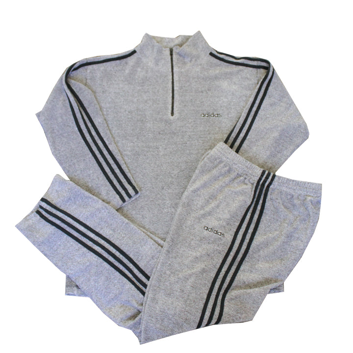 Vintage Adidas Terry Towelling Tracksuit - S – Steep Store