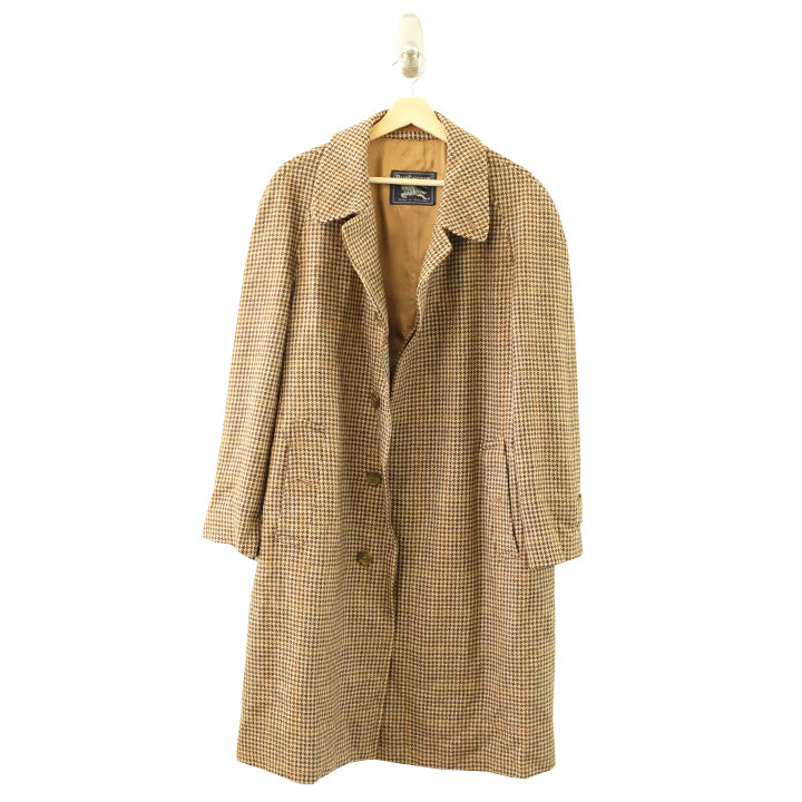 Vintage Burberrys Scottish Cheviot Trench Coat Made In England - L ...