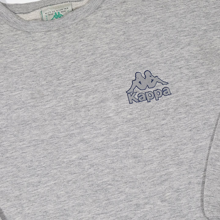 Vintage 80s Kappa Logo Crewneck Made In Italy - M – Steep Store