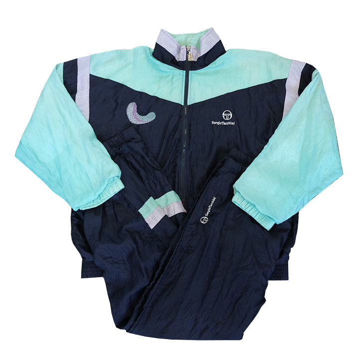 Vintage Sergio Tacchini Embroidered Logo Tracksuit - L – Steep Store
